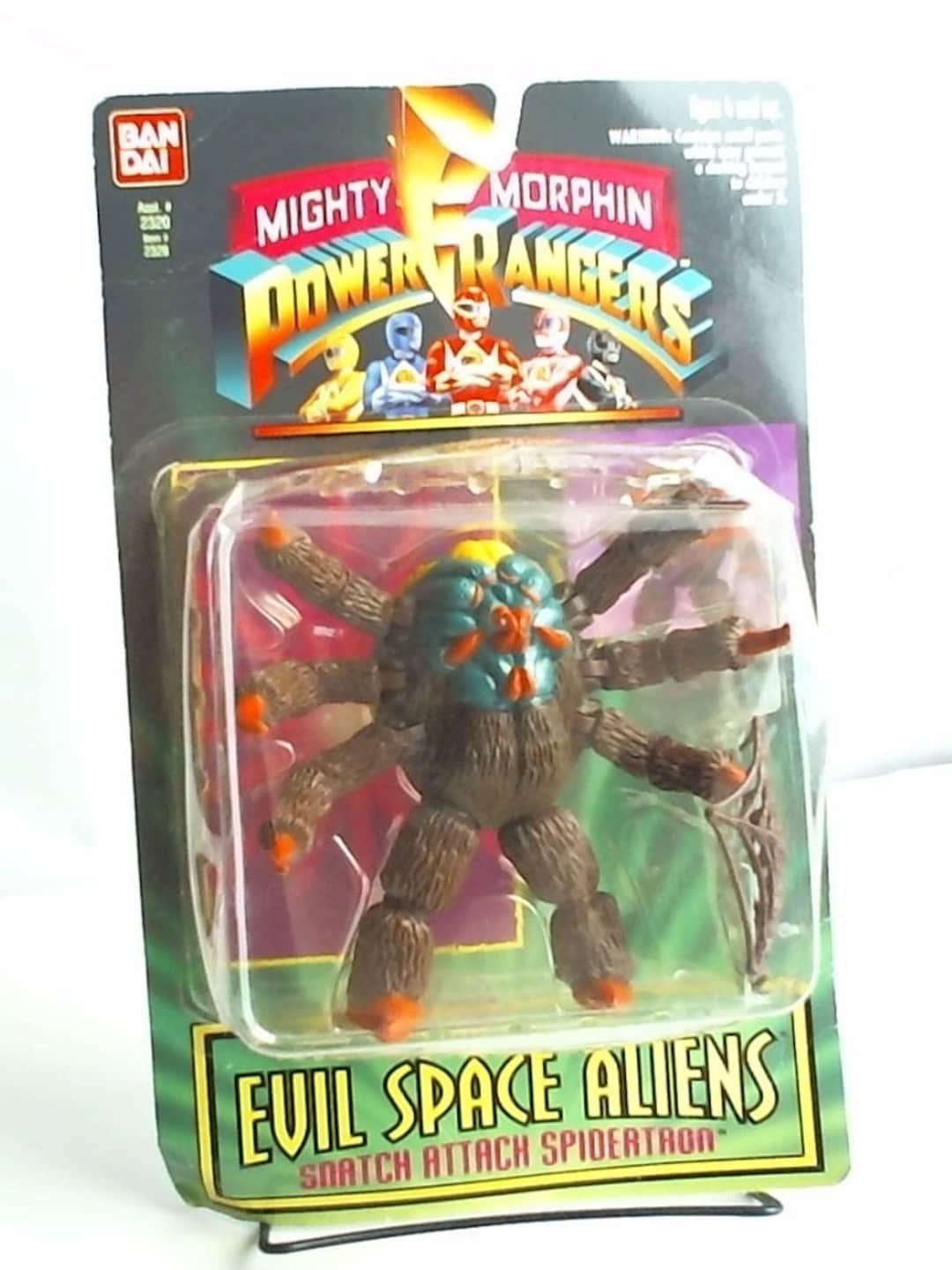 VINTAGE MIGHTY MORPHIN Power Rangers/evil Space Aliens/snatch Attack ...