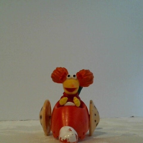 Vintage 1988 Red Fraggle Rock Toy Car/mcdonald's Happy Meal Toy Car ...