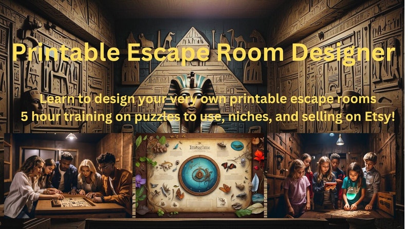 Printable Escape Room Designer, Create Your Own Escape Rooms for Fun or ...
