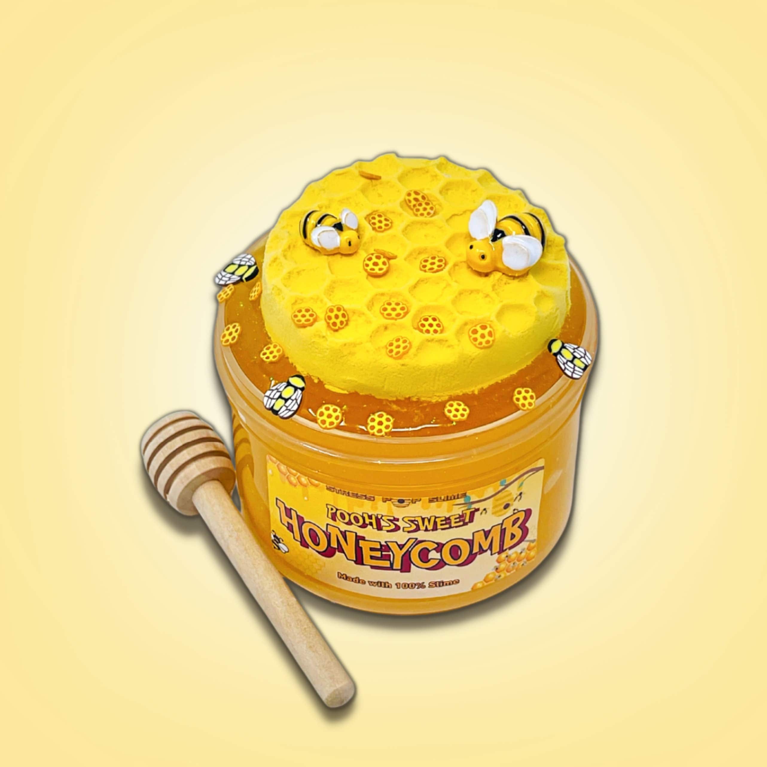 Poohs Sweet Honeycomb Scented Slime Honey Slime DIY Clay Kit - Etsy