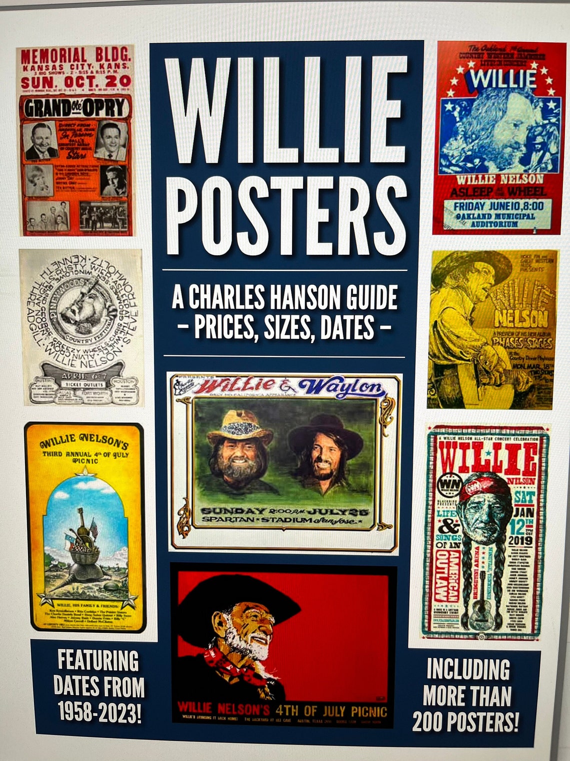 Willie Nelson Poster Price Guide 200 + Posters Prices , Dates & Sizes ...