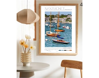 Nantucket Print Wall Art - Etsy