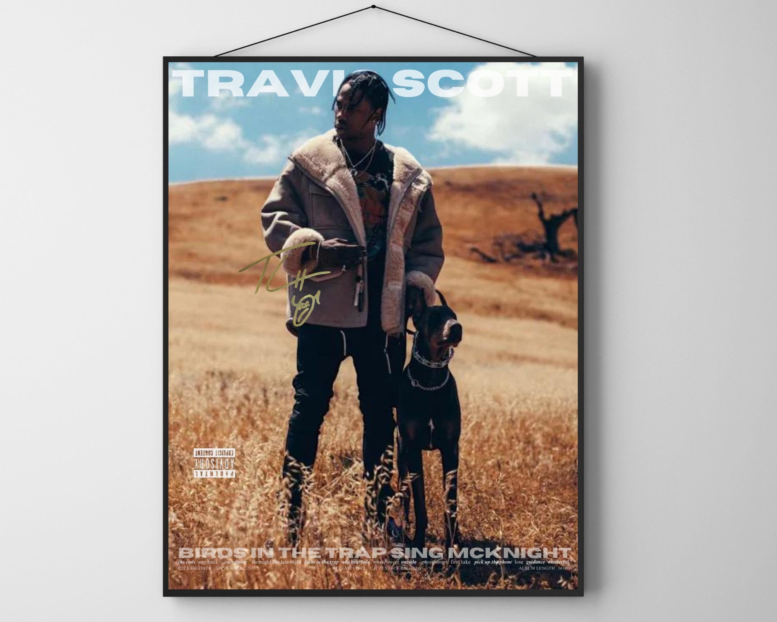Travis Scott Birds in the Trap Sing Mcknight Album Cover Poster - Etsy