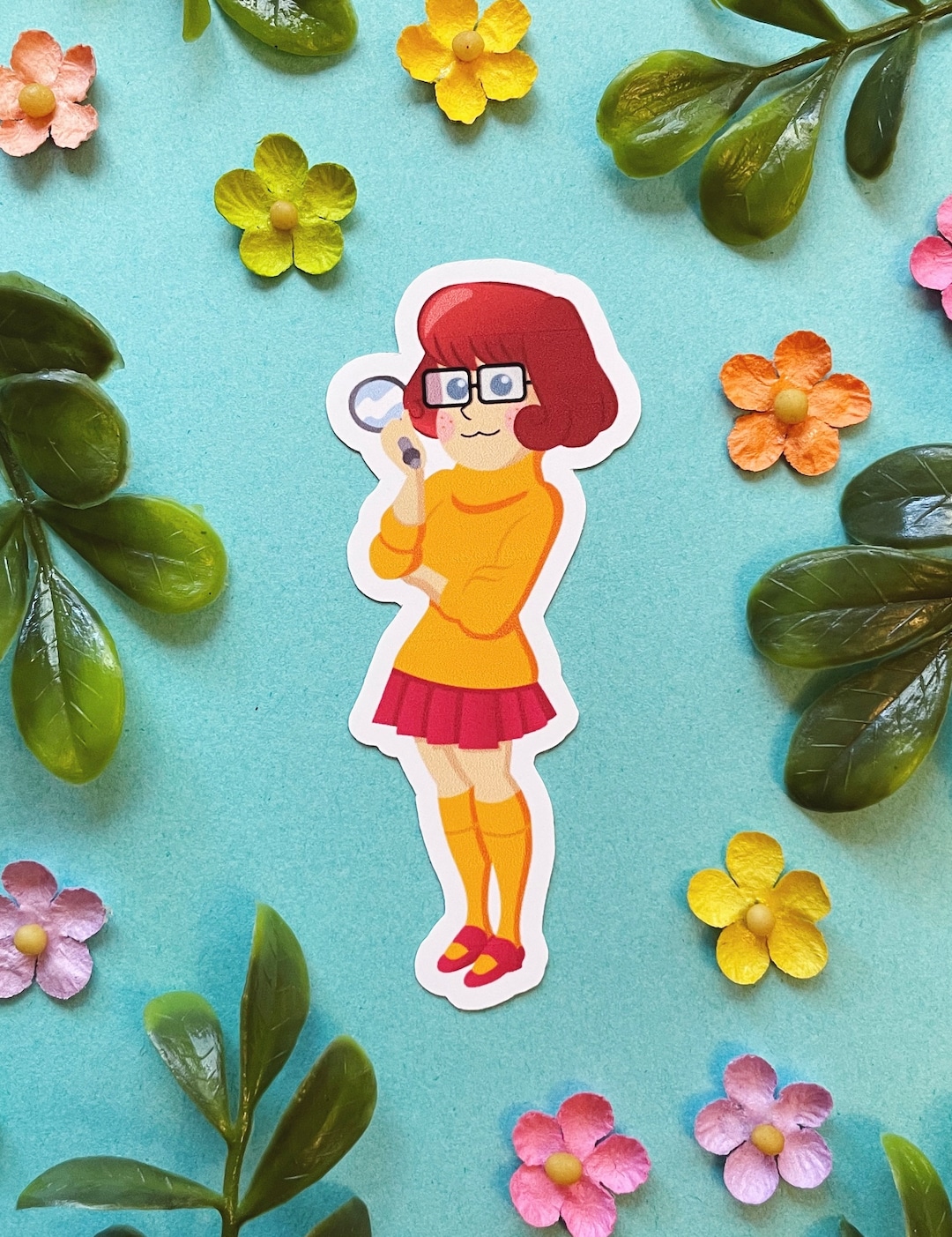 Velma Dinkley Sticker | Scooby Doo Inspired | Girl Detective Sticker ...