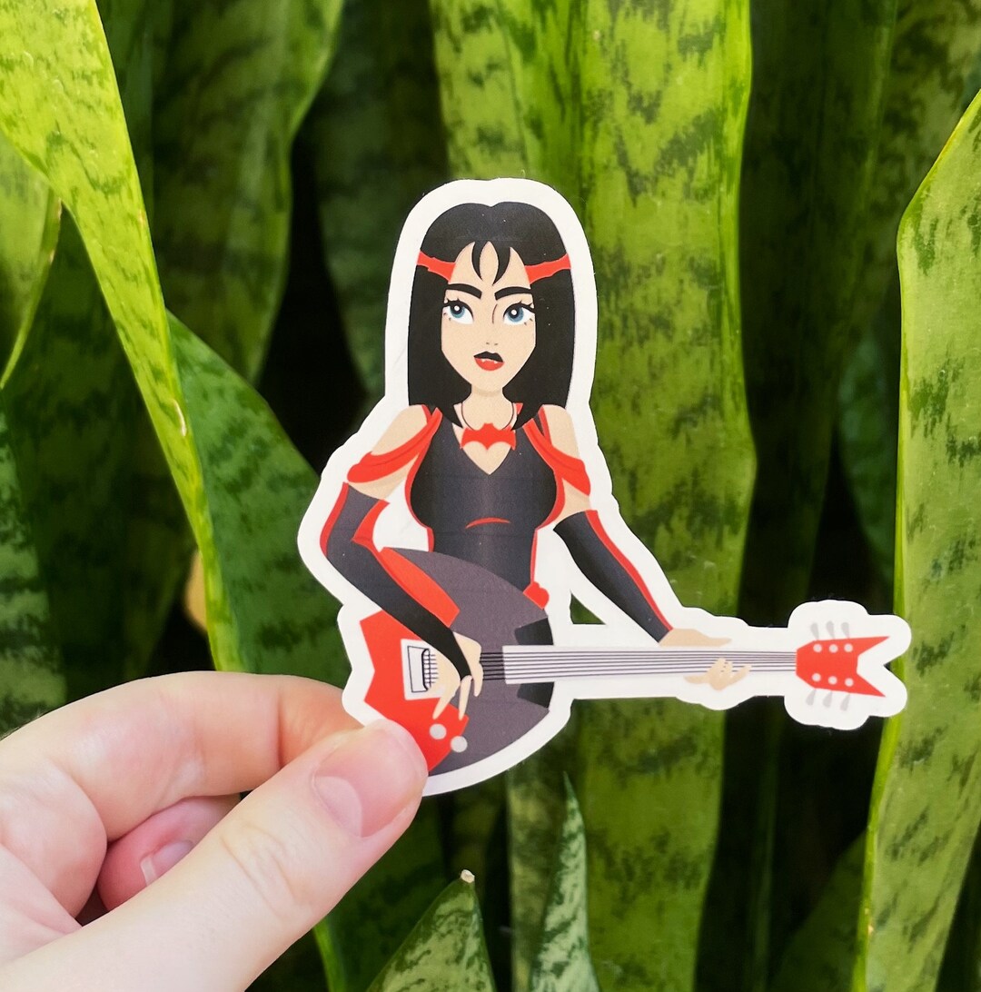 Thorn Goth Girl Sticker | Hex Girl Sticker | Scooby Doo Inspired ...