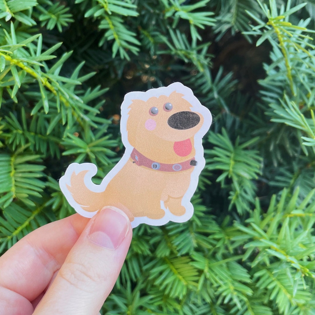 Up Pup Sticker | Golden Retriever Sticker | Dug Sticker | up Inspired ...