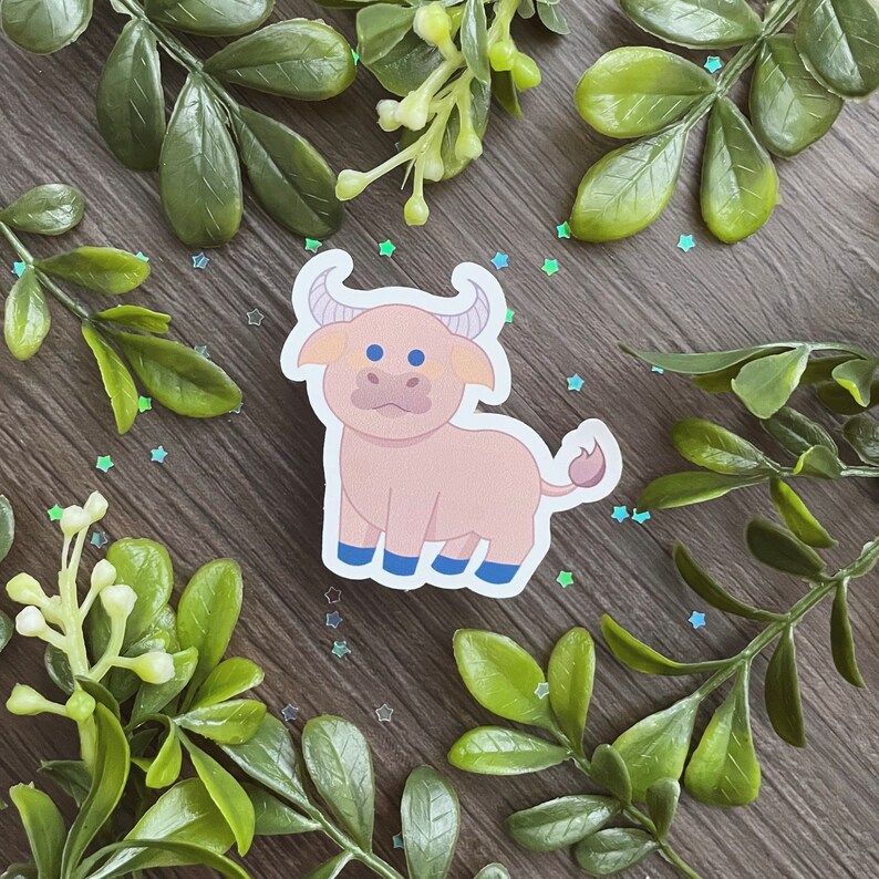 Taurus Sticker | Zodiac Sticker | Bull Sticker | Astrological Sign ...