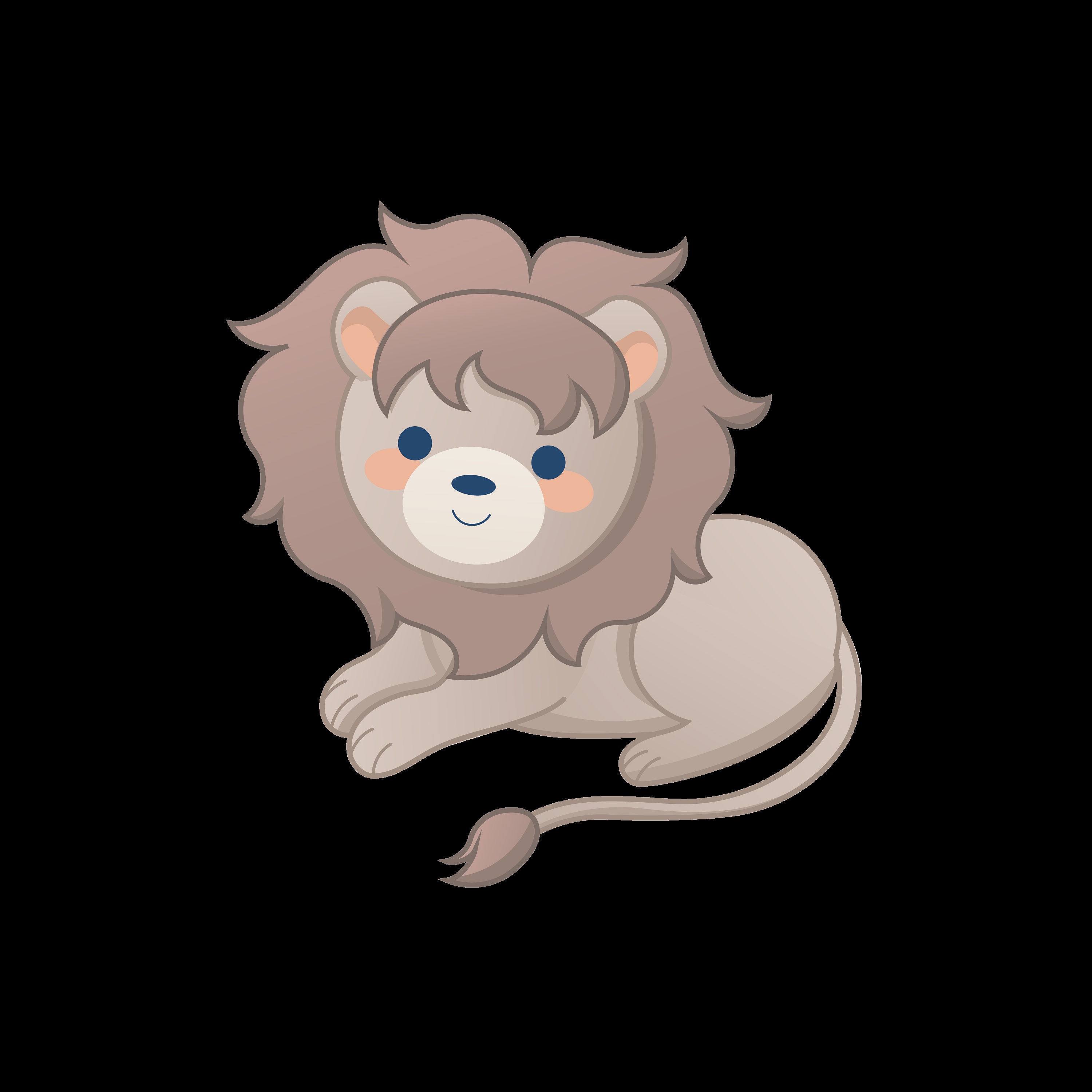 Leo Sticker Zodiac Sticker Lion Sticker Astrological Sign iPhone Laptop ...