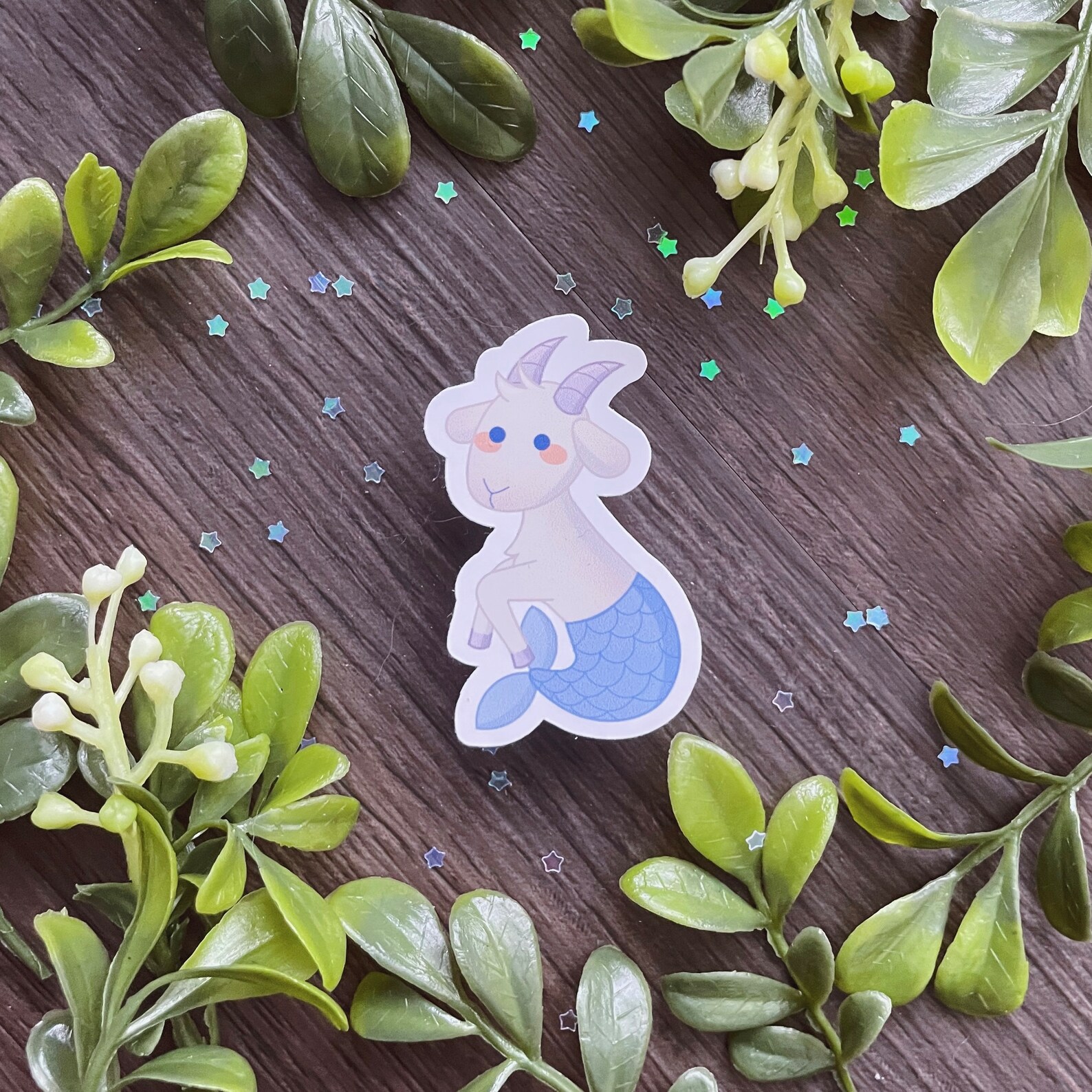 Capricorn Sticker | Zodiac Sticker | Sea Goat Sticker | Astrological ...