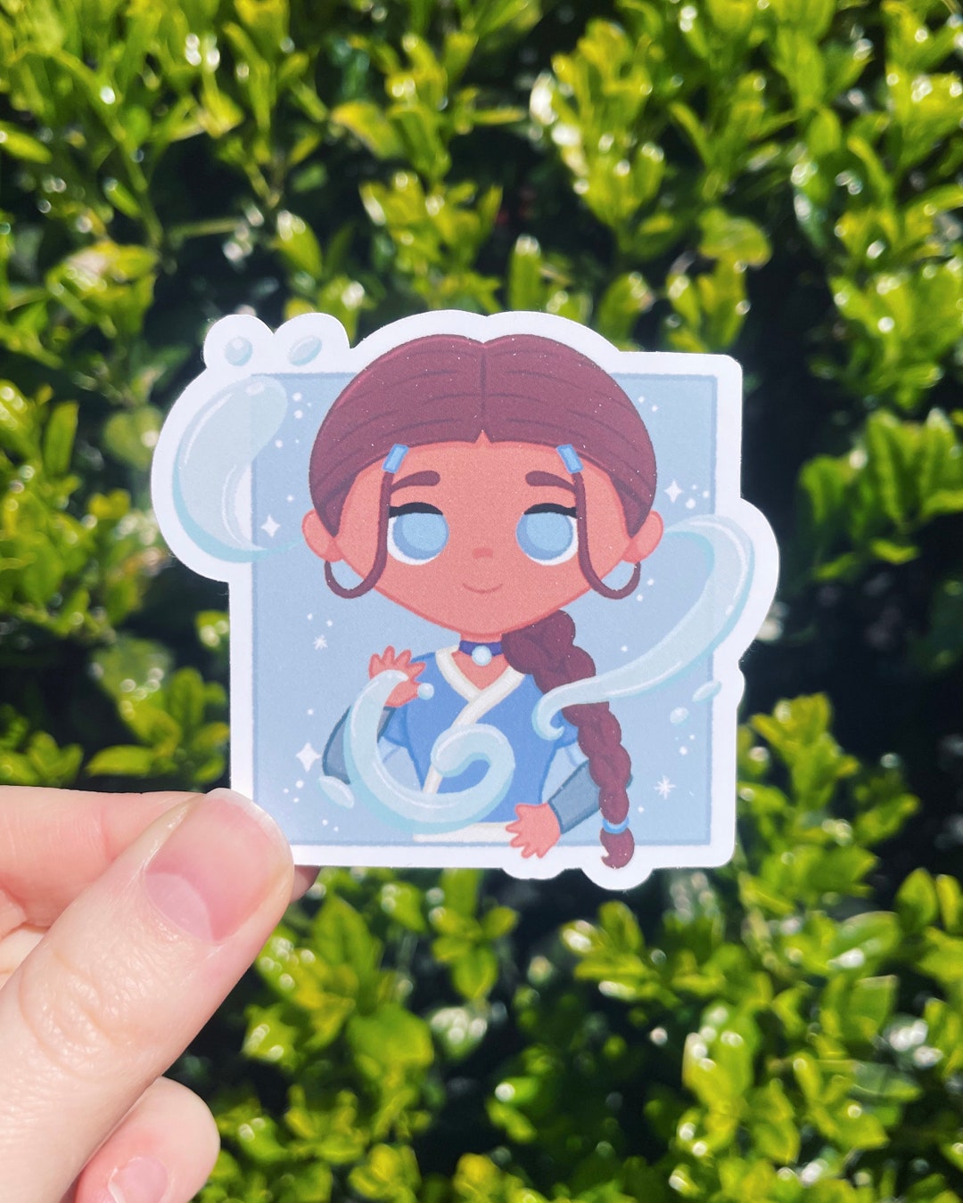 Water Bender Girl Sticker Katara Avatar the Last Airbender Inspired ...