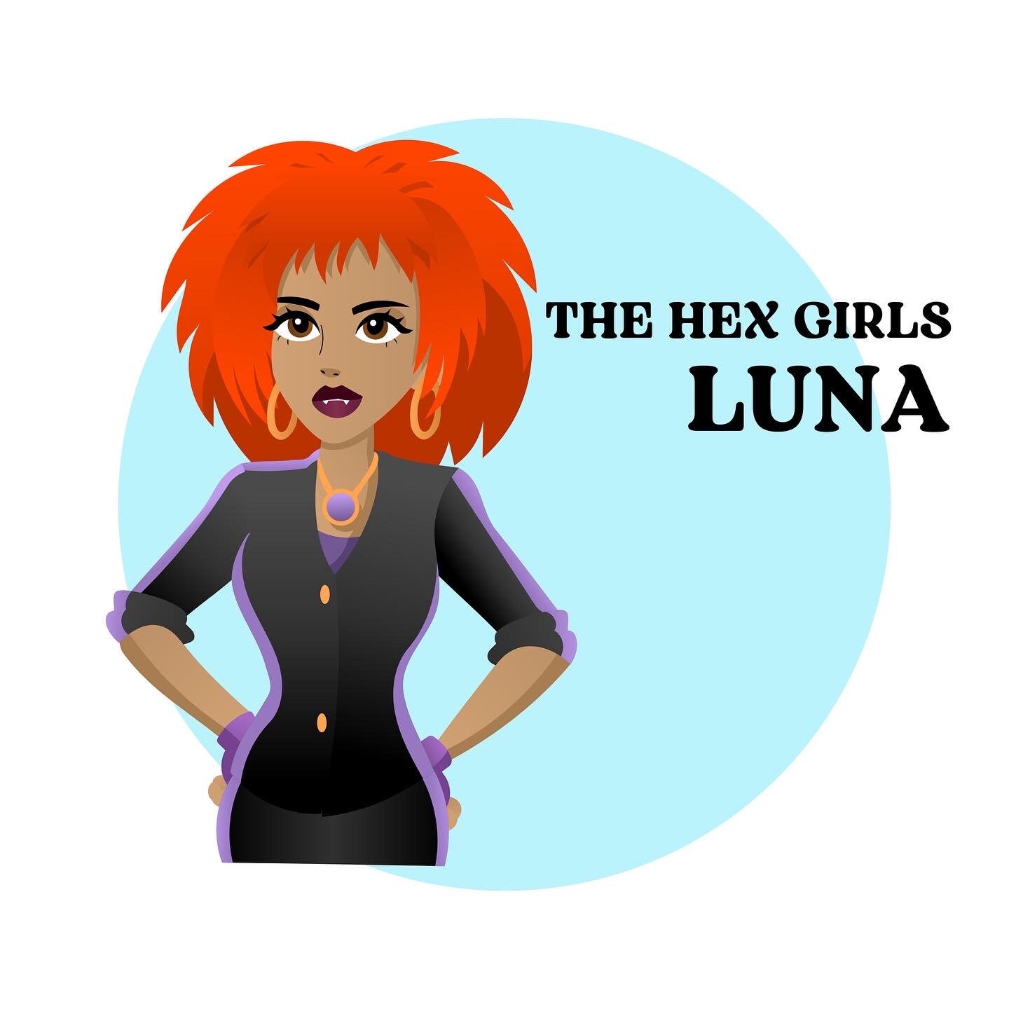 Luna Goth Girl Sticker | Hex Girl Sticker | Mystery Gang | iPhone ...