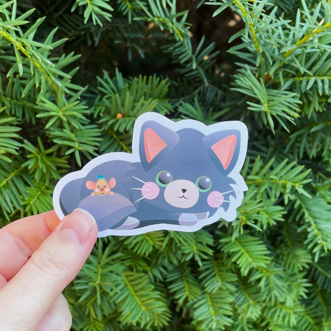 Wicked Kitty Sticker | Cat Sticker | Lucifer Sticker | Cinderella ...