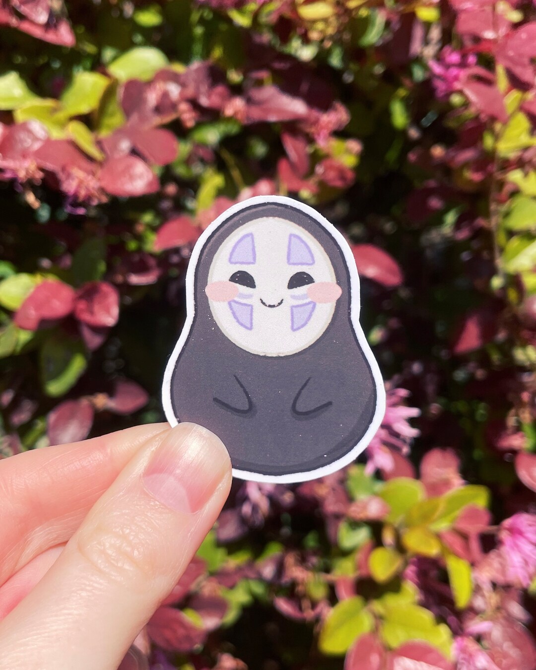 Hungry Faceless Spirit Sticker | No Face | Spirited Away Inspired ...