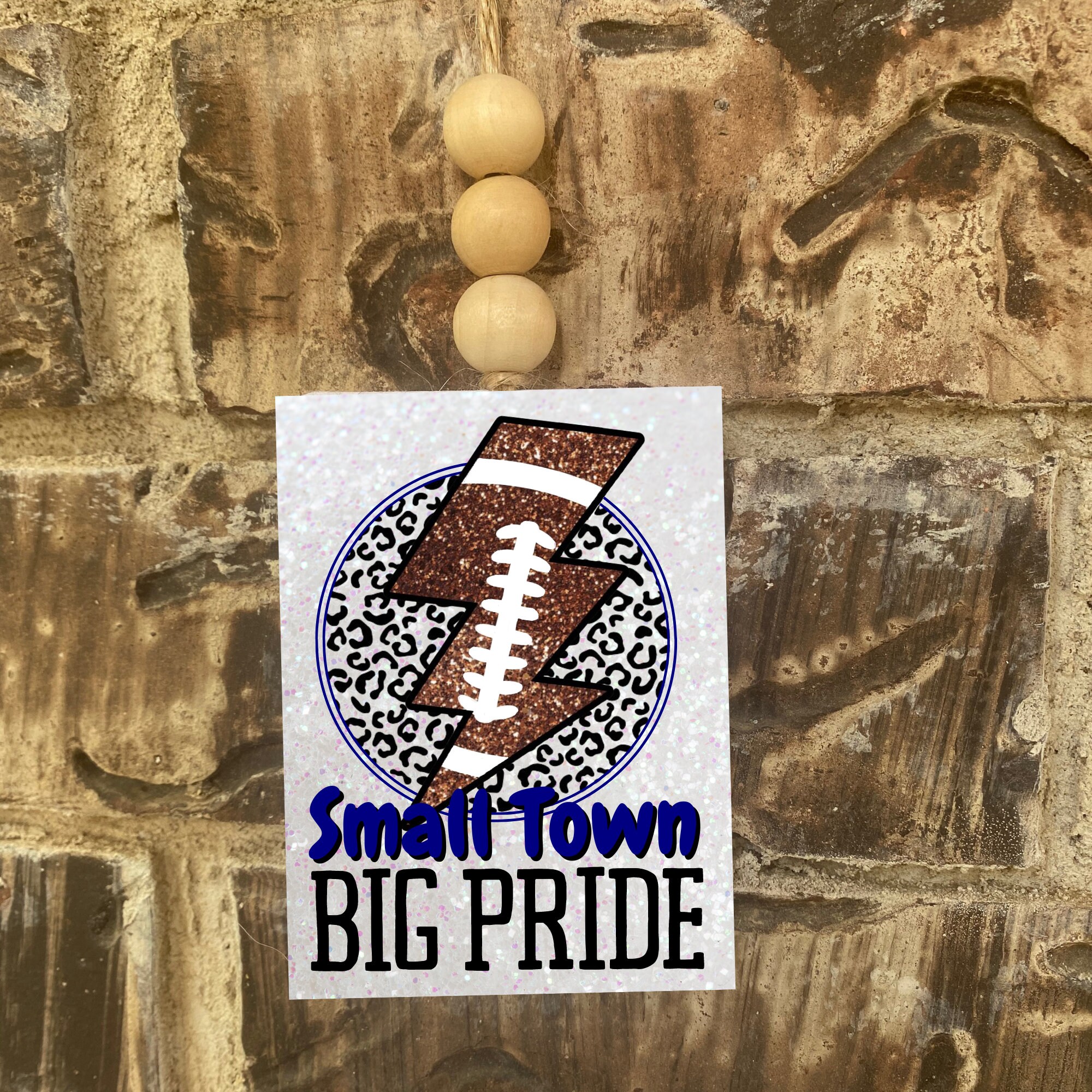 Small Town Big Pride PNG, Football Png, Football Design, Football Svg ...