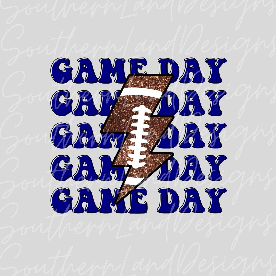 Retro Game Day PNG, Football Png, Football Design, Football Svg ...