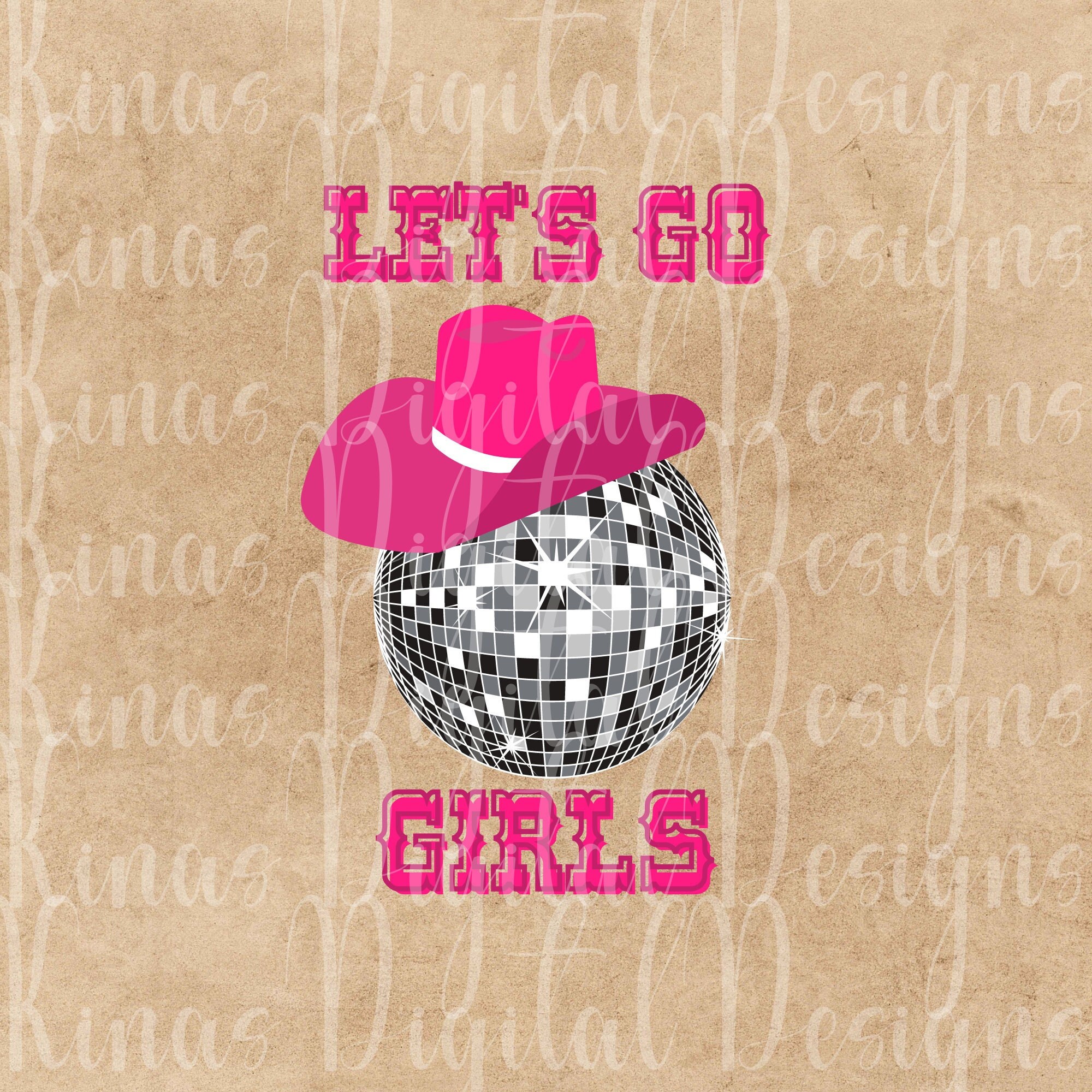 Let's Go Girls PNG, Western SVG, Western Sublimation, Cowboy, Western ...