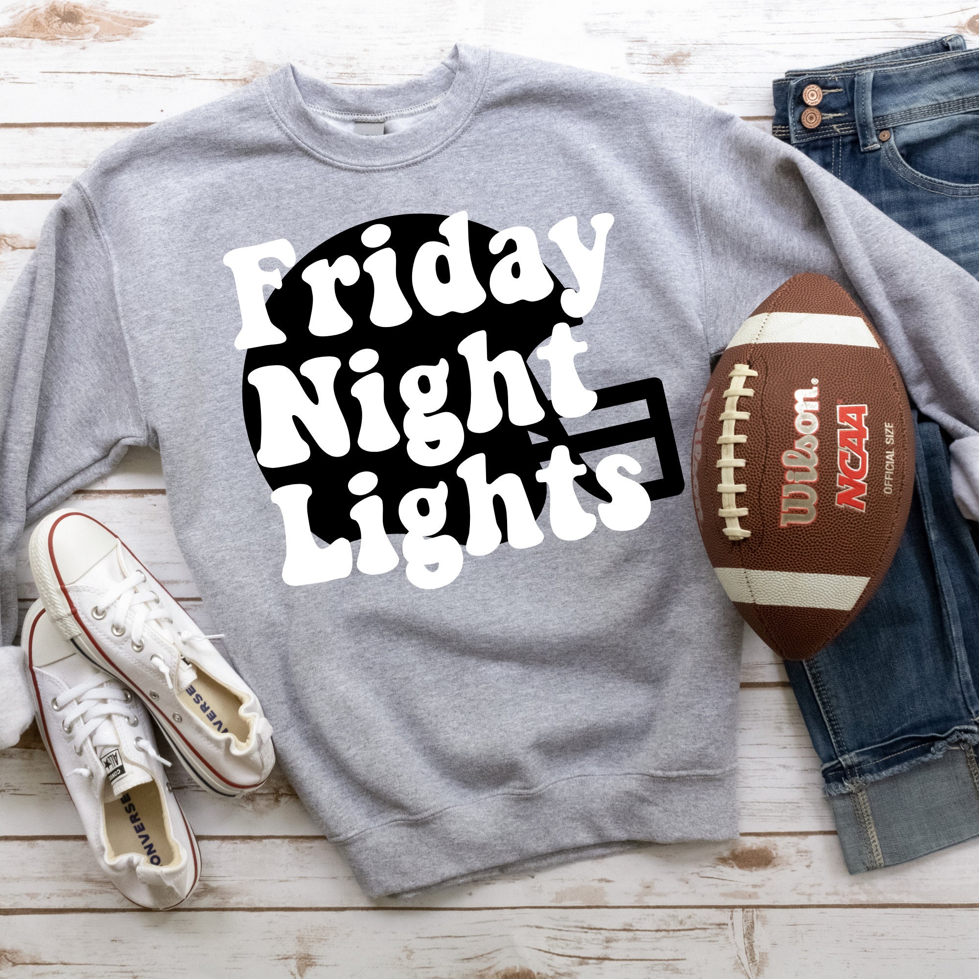 Friday Night Lights PNG, Football Png, Football Sublimation Design ...