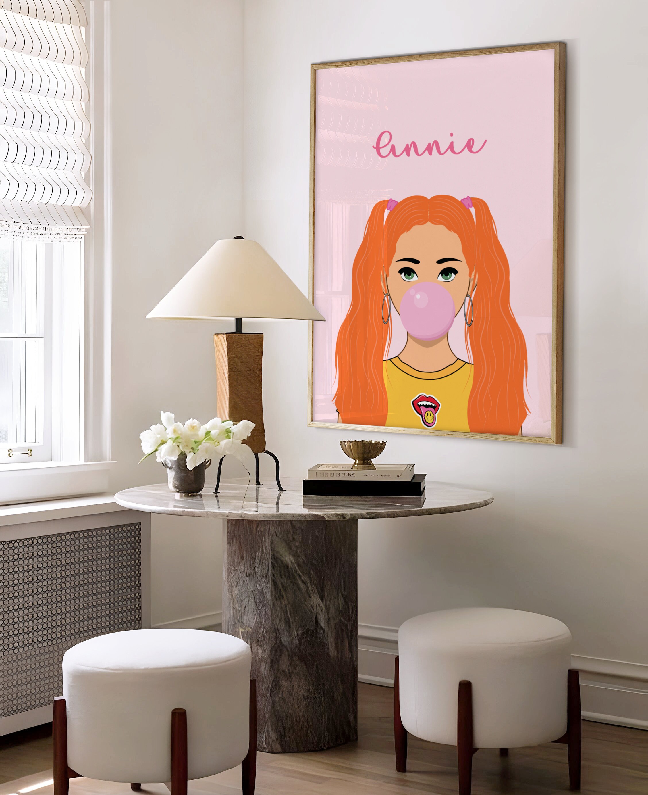 Personalized Preppy Room Poster Decor, Dorm Decor or First Place Decor ...