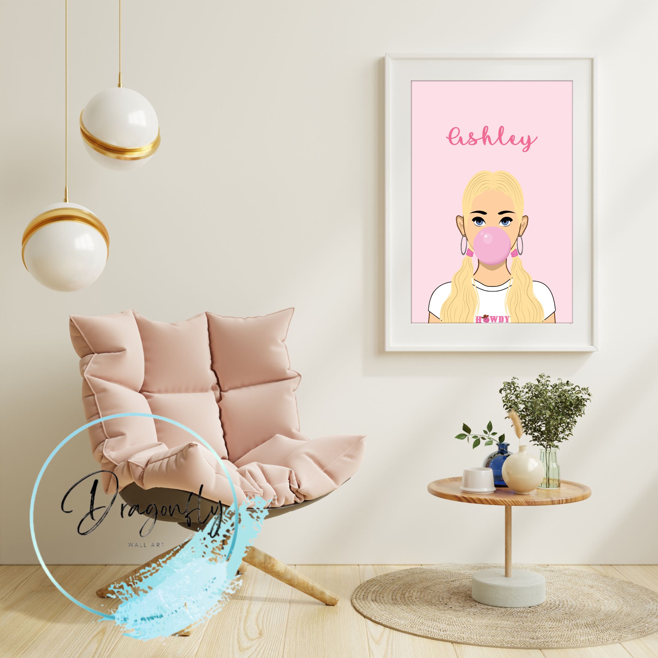 Personalized Preppy Room Poster Decor, Dorm Decor or First Place Decor ...