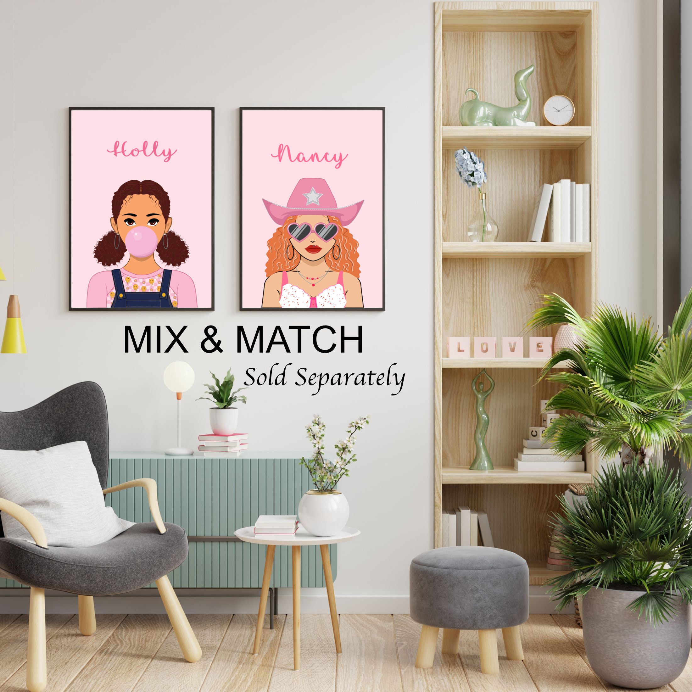 Personalized Preppy Room Poster Decor, Dorm Decor or First Place Decor ...