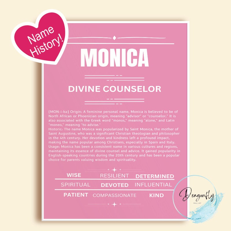 First Name Meaning - Etsy