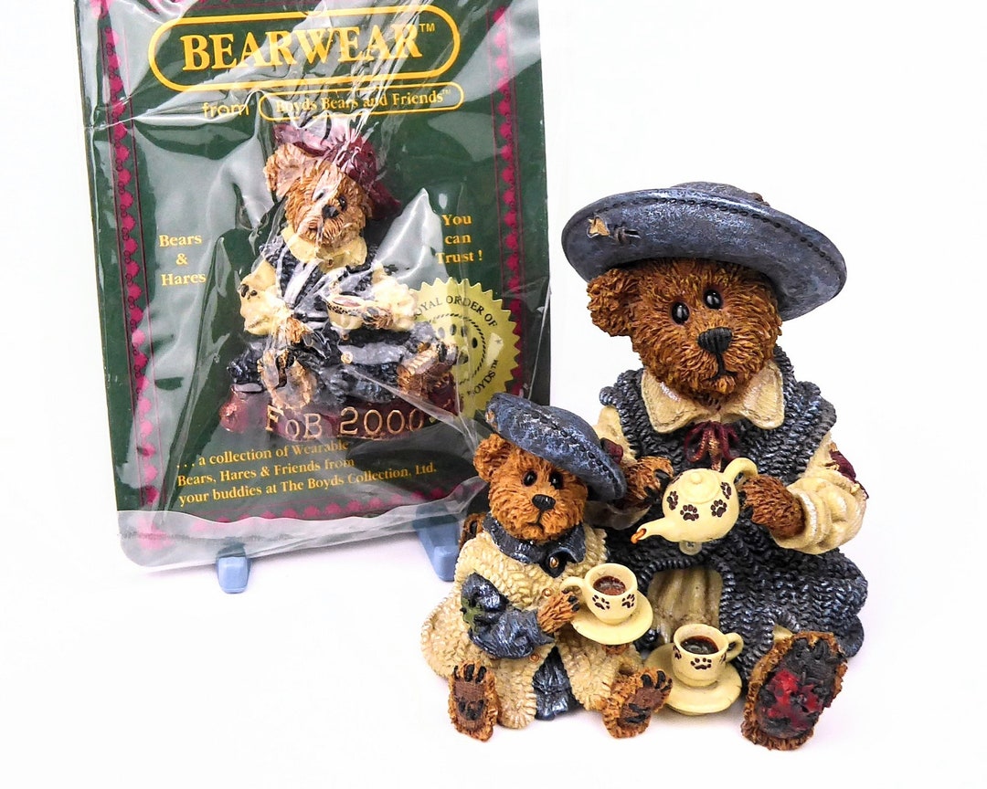 Boyds Bears & Friends, Fine Cup of Tea Bundle, Special F.o.b. 2000 ...
