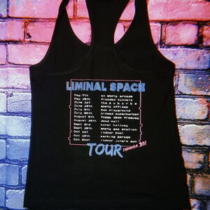 Glitchy Liminal Space Tank & Tee - T-shirt, Vintage, Retro, 90s, Creepy ...