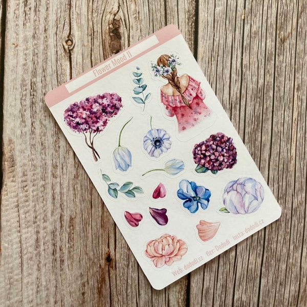 Sticker Sheet Vintage Circles I Round Journal Stickers Planner Paper ...