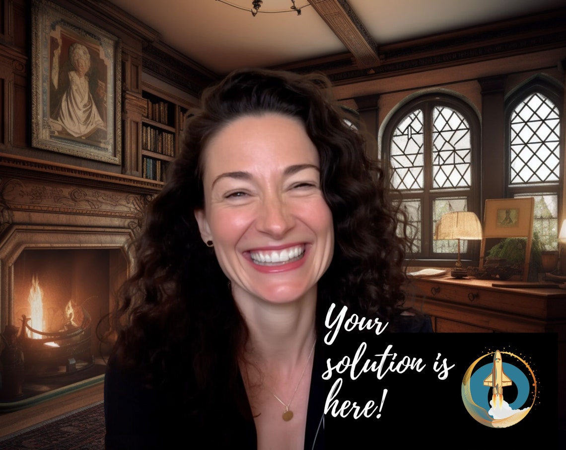 Old English Study III Virtual Background for Zoom Meeting - Etsy