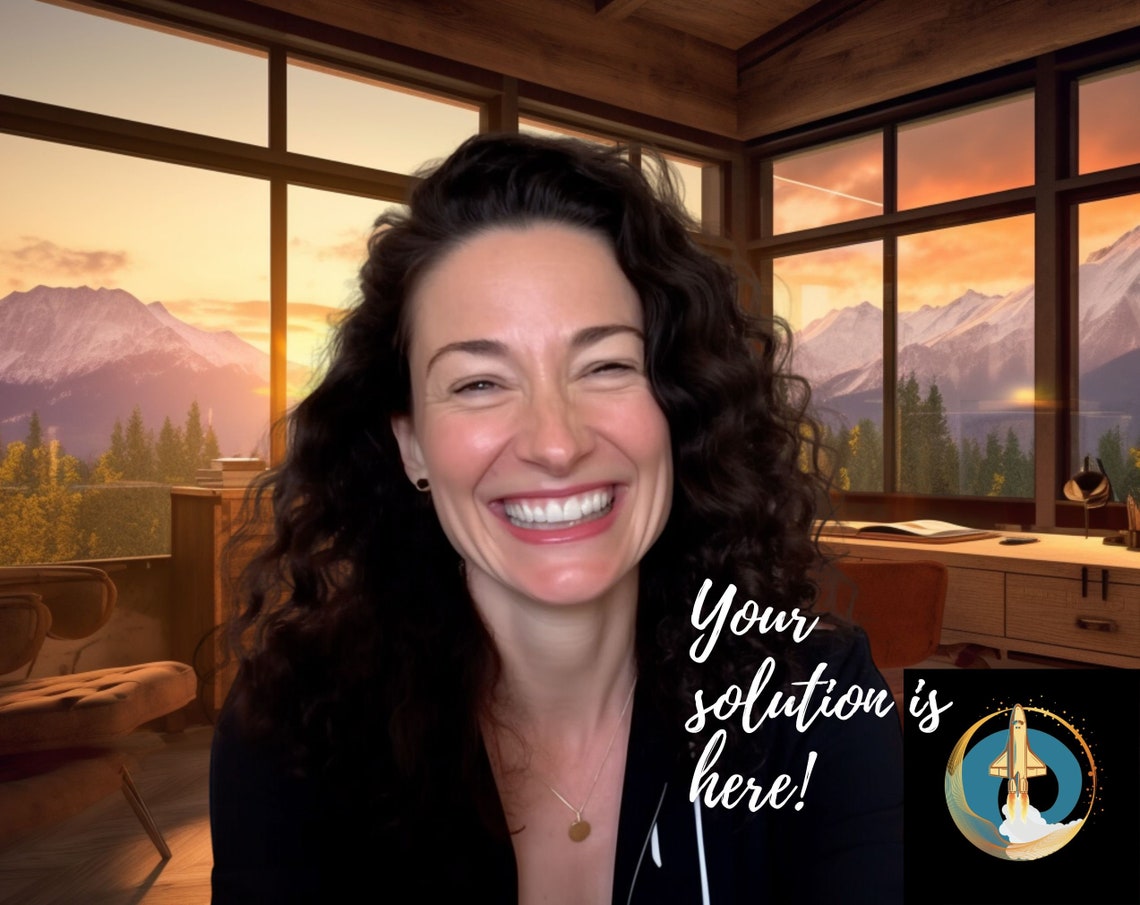 Elegant Mountain View Office Virtual Background for Zoom Meeting Video ...