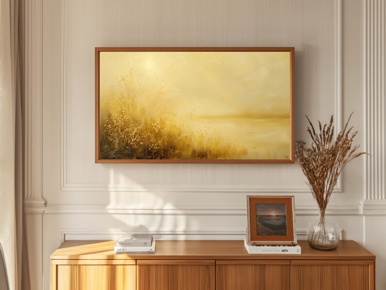 Frame TV Art Golden Hour Landscape Digital Download Art Mode Samsung TV ...