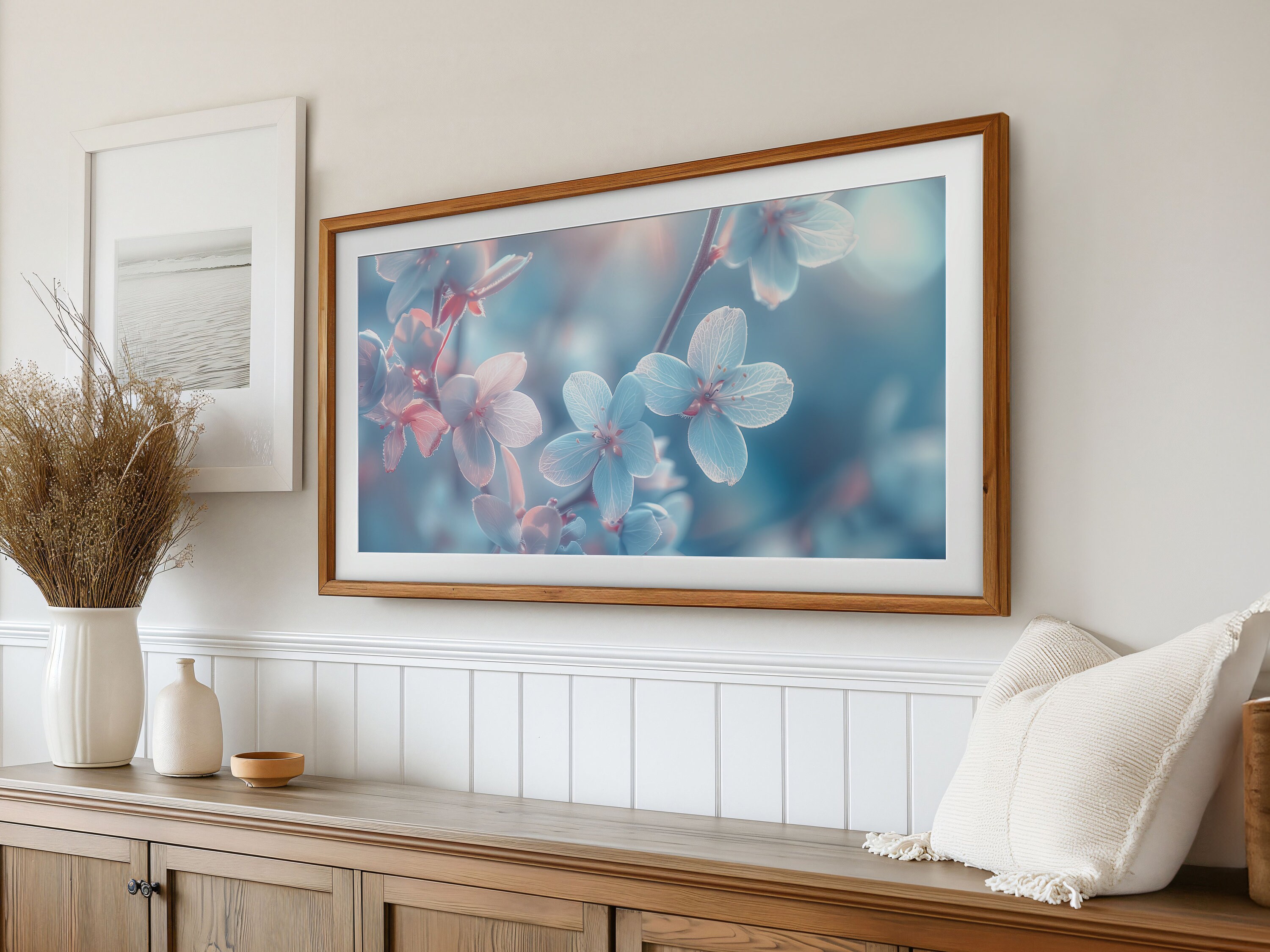 Frame TV Art Spring Flowers Minimalist Floral Digital Download Art Mode ...