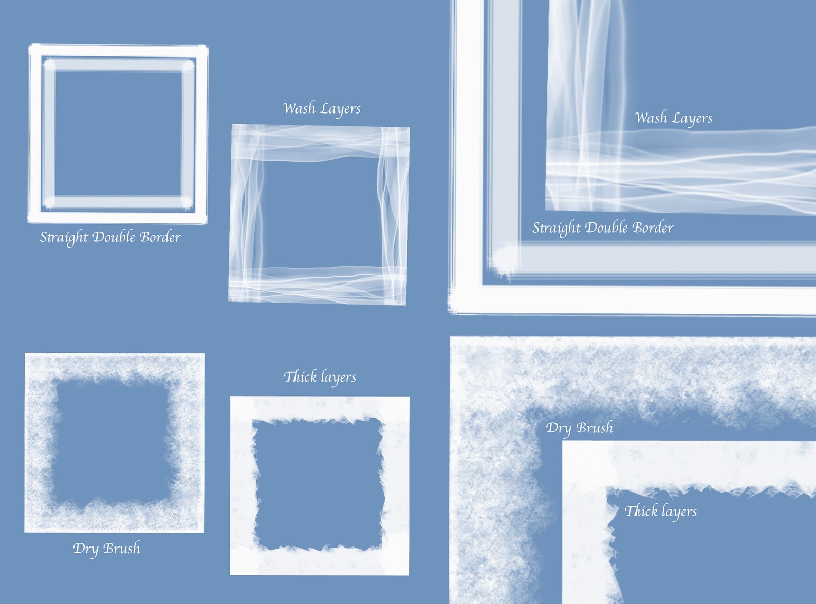 Artistic Photo Borders, Photo Frames, Pretty Photo Enhancement, Wedding ...