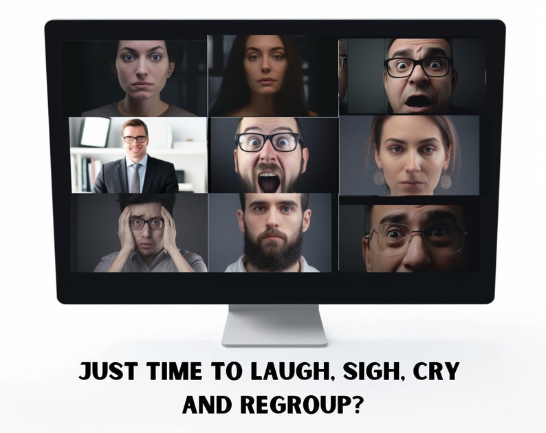 Dumpster Fire Set of 2 Virtual Background for Zoom Meeting Video ...