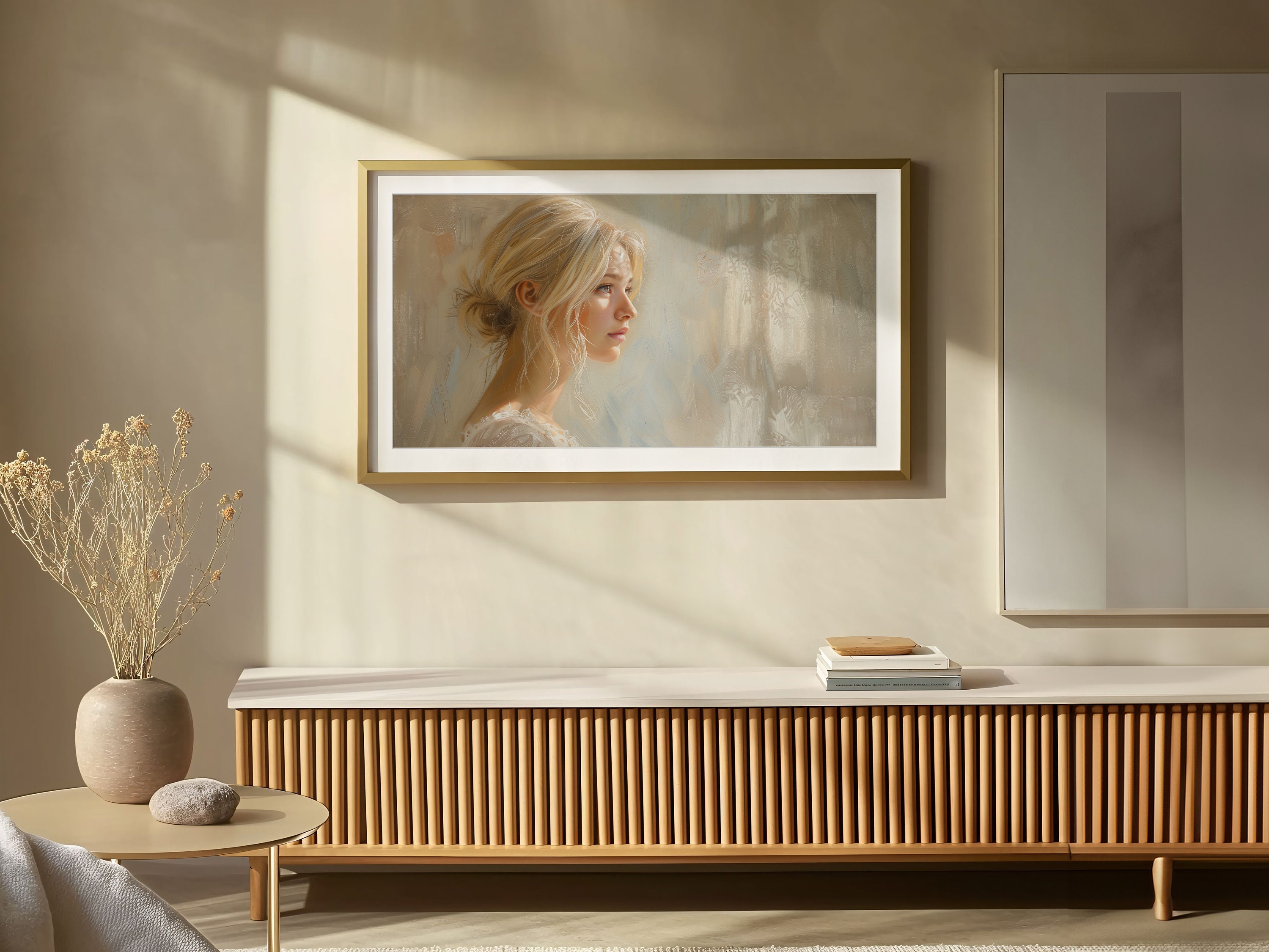 Frame TV Art Bundle 2 Beautiful Portrait Oil Paintings Digital Download ...