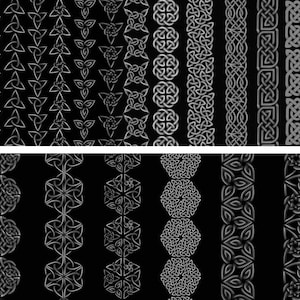 Celtic Procreate Brushes Procreate Brush Set Celtic Art Viking Brush Set Norse Culture Nordic ...