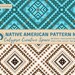 Native American Pattern Digital Paper Set No2 Instant Download Hand ...