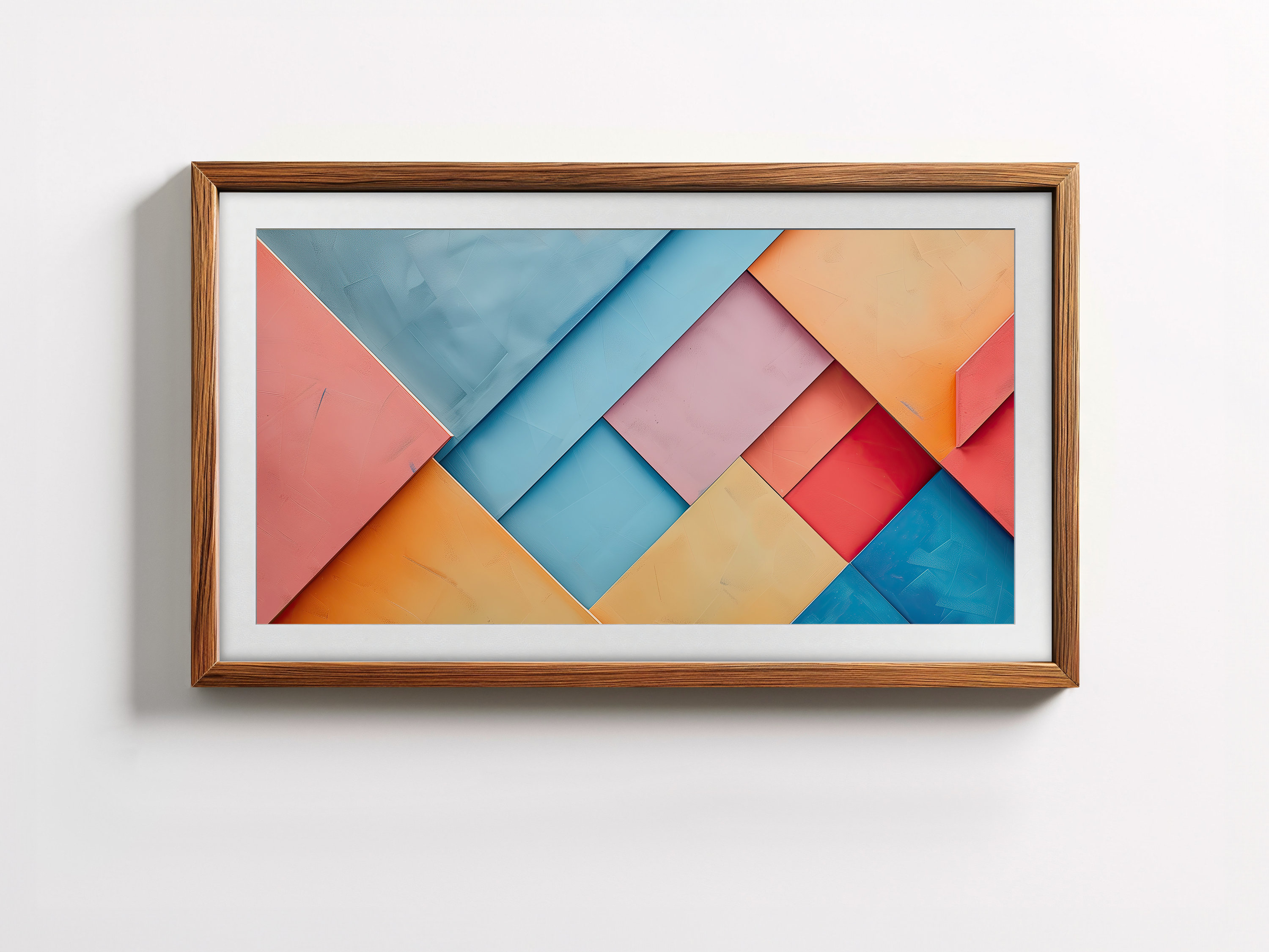 Frame TV Art Abstract Primary Painting Digital Download Art Mode ...