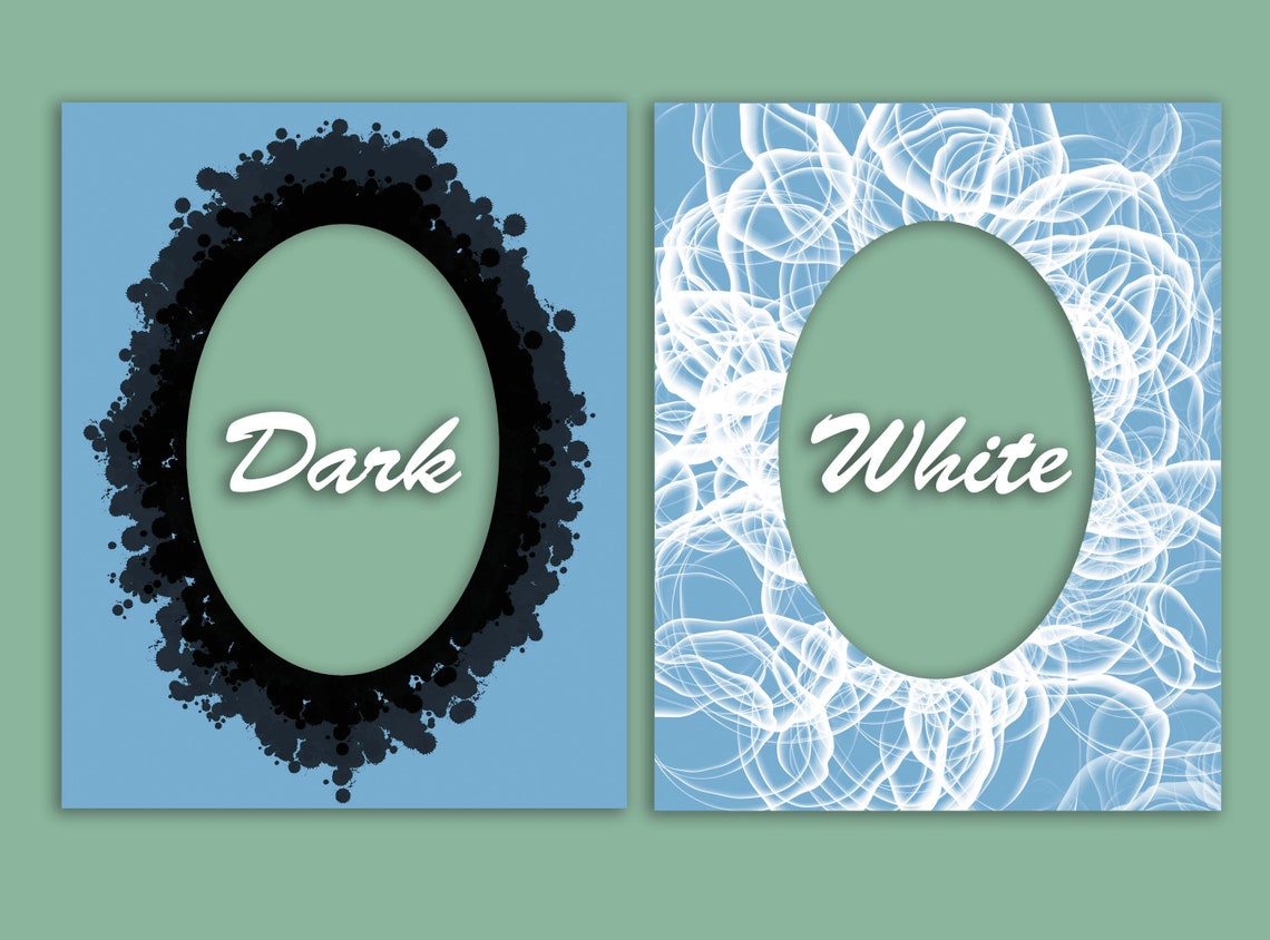 Painterly Photo Borders 16 Ratio 4:5 PNG Overlays With 6 Color ...