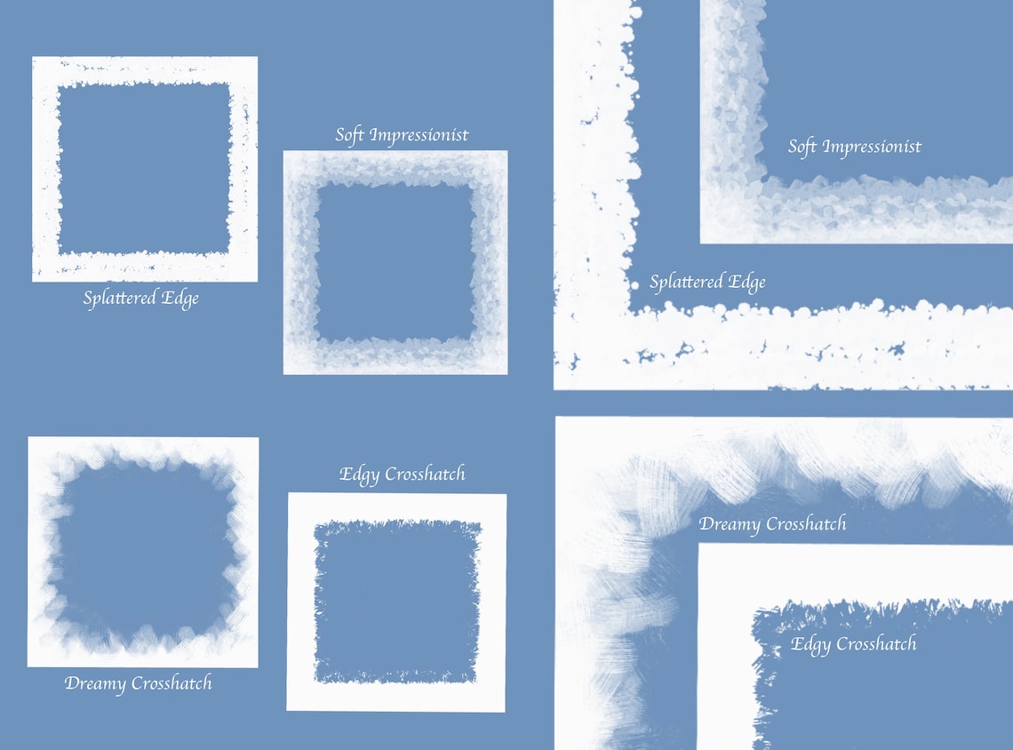 Artistic Photo Borders Photo Frames Pretty Photo - Etsy