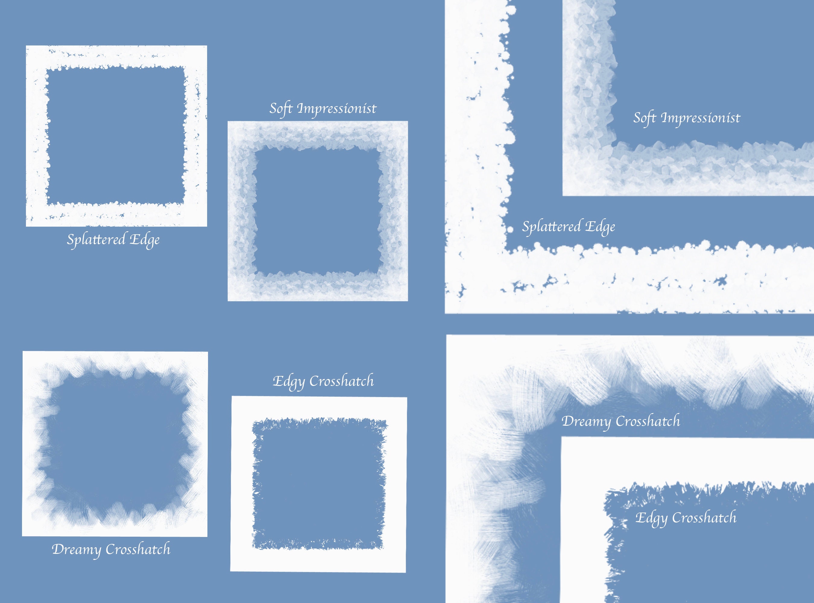 Artistic Photo Borders, Photo Frames, Pretty Photo Enhancement, Wedding ...