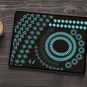 Native American Procreate Brushes Procreate Brush Set Native American ...