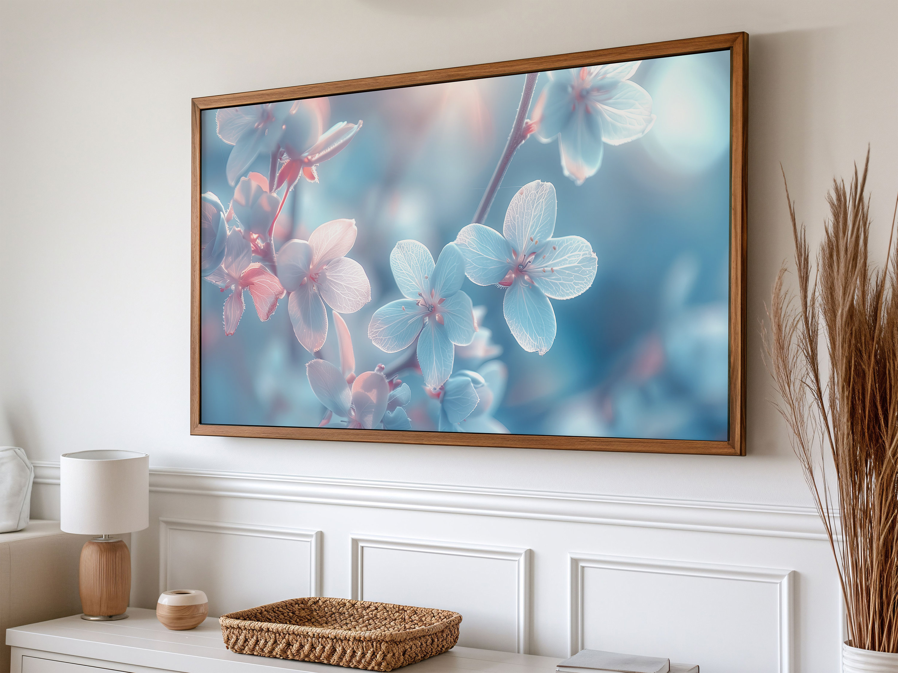 Frame TV Art Spring Flowers Minimalist Floral Digital Download Art Mode ...