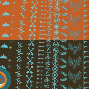 Native American Procreate Brushes Procreate Brush Set Native American ...