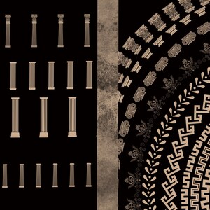 Greek Procreate Brushes Procreate Brush Set Greek Art Ancient Greek ...