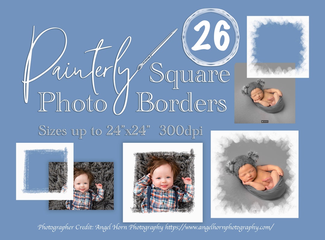 Artistic Photo Borders, Photo Frames, Pretty Photo Enhancement, Wedding ...