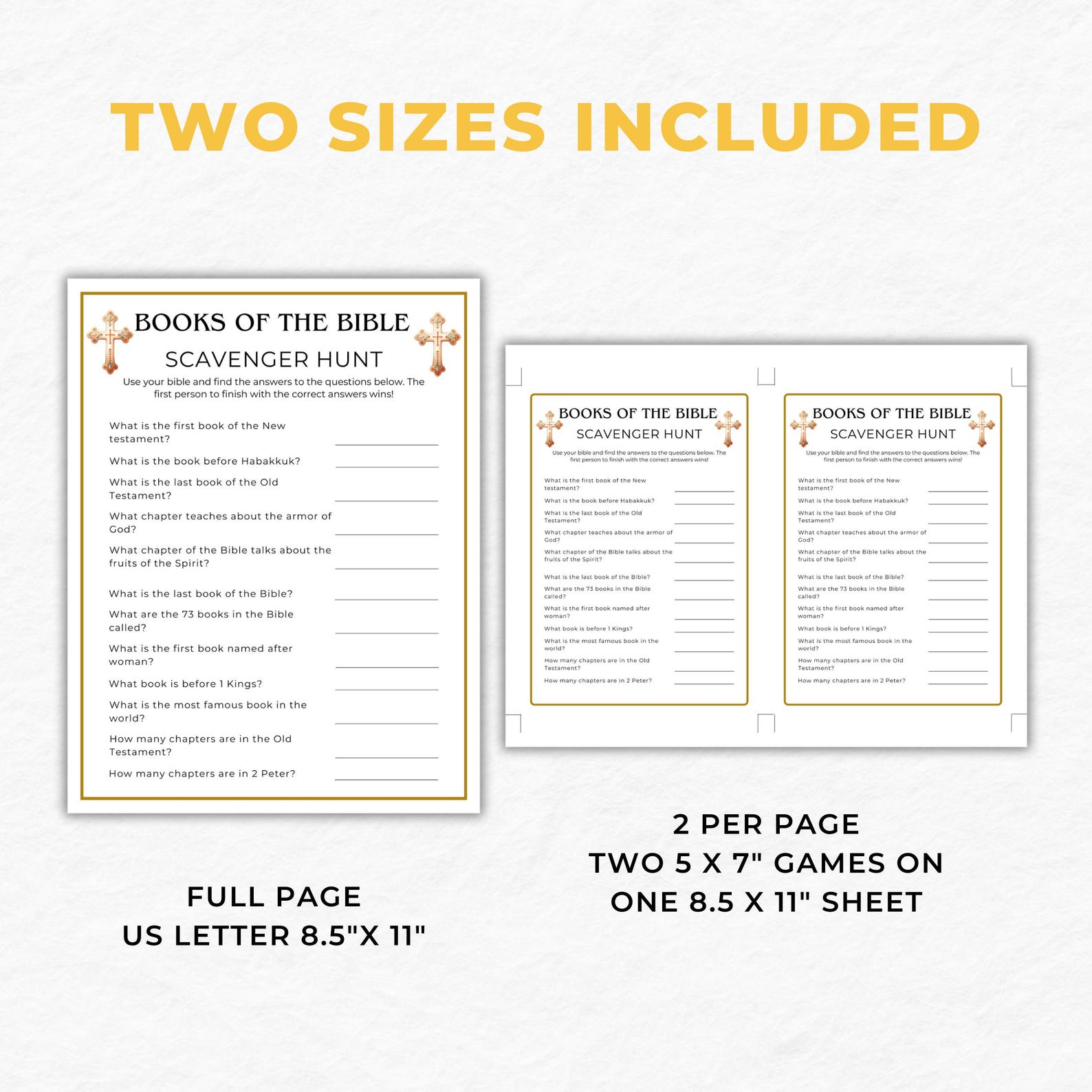 Bible Game | Homeschool Printable | Youth Group Game | Old Testament ...