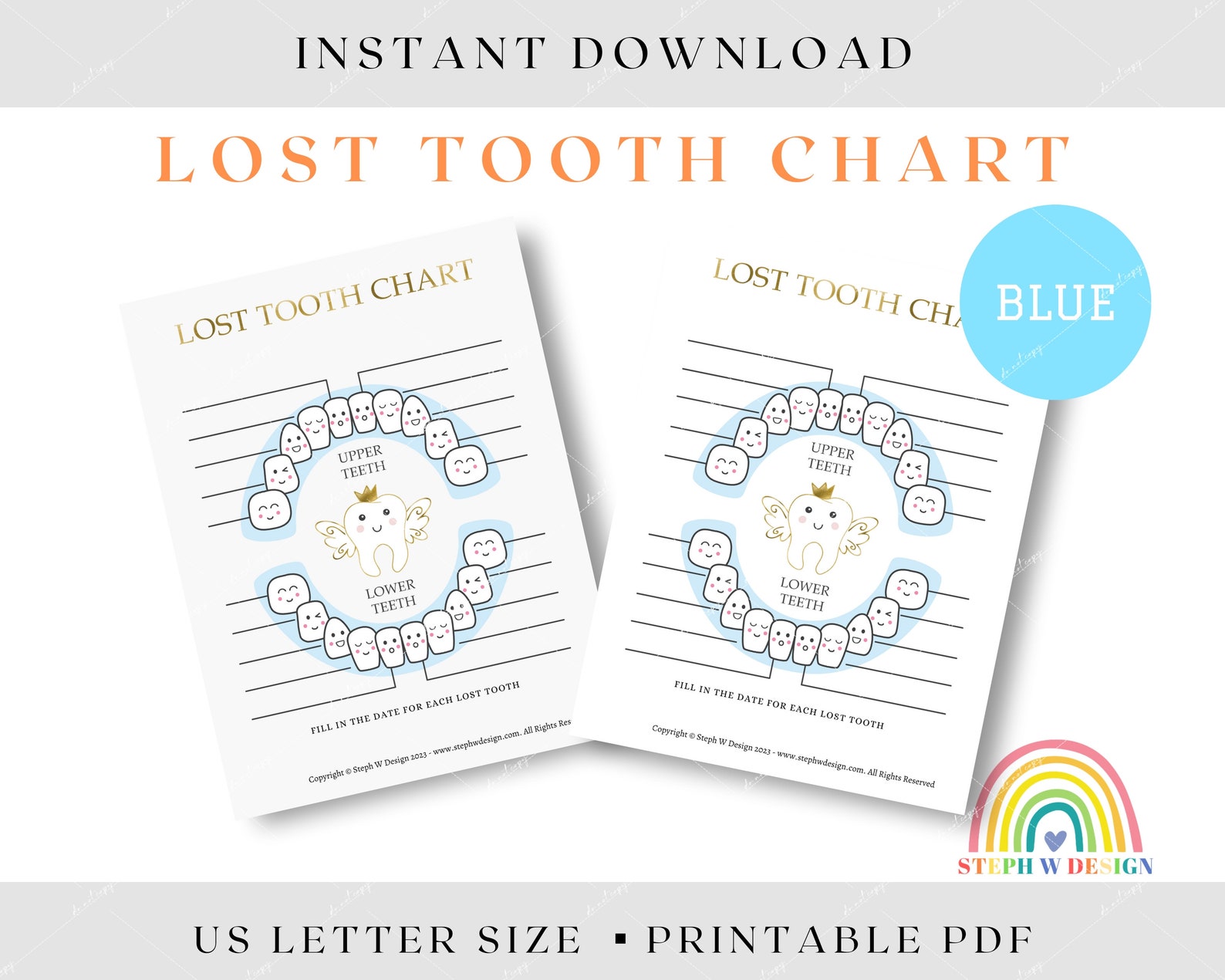 Tooth Fairy Receipt, Tooth Fairy Letter, Lost Tooth Chart, Tooth ...