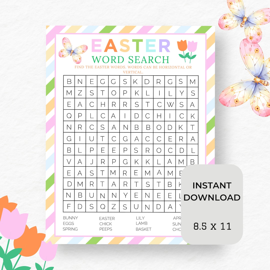 Easter Party Games, Game Printable, Printable Easter, Kids Easter Games ...