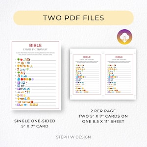 Bible Emoji Game, Printable Church Activity for Kids and Adults, Fun ...